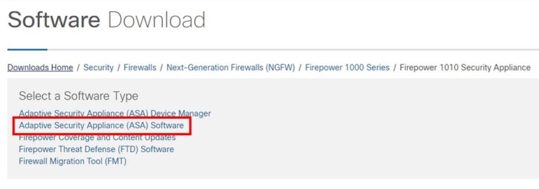 Cisco Firepower(ASA) OS,ASDM バージョンアップマニュアル | 陰の構築者になりたくて