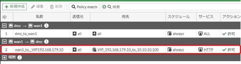 FortiGate 宛先NAT,NAPT,ポートフォワーディング設定ガイド | 陰の構築者になりたくて