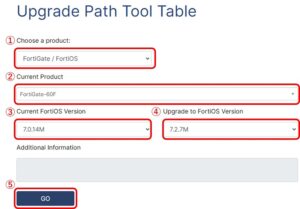 【詳解】FortiGate OS バージョンアップマニュアル | 陰の構築者になりたくて
