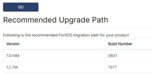 【詳解】FortiGate OS バージョンアップマニュアル | 陰の構築者になりたくて