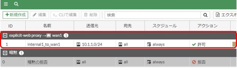 FortiGate を Proxy サーバとして使用するための設定ガイド | 陰の構築者になりたくて